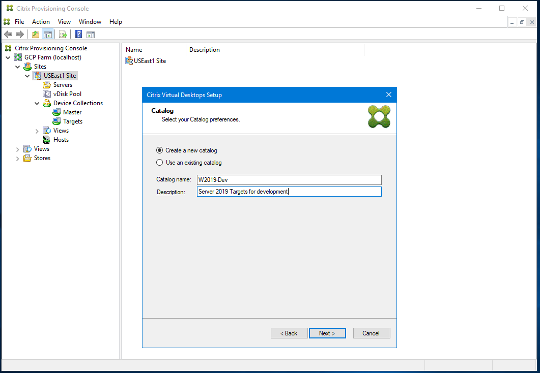 Citrix Provisioning on Google Cloud Platform | Citrix Provisioning 2305